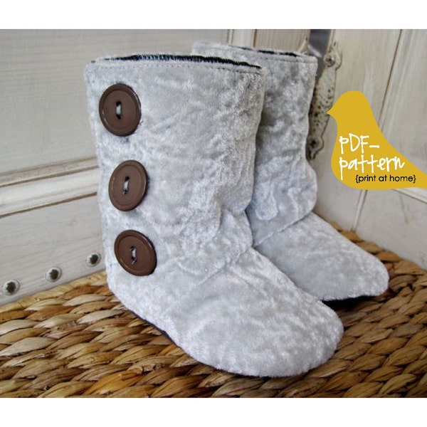 Baby Boot Pattern - Etsy