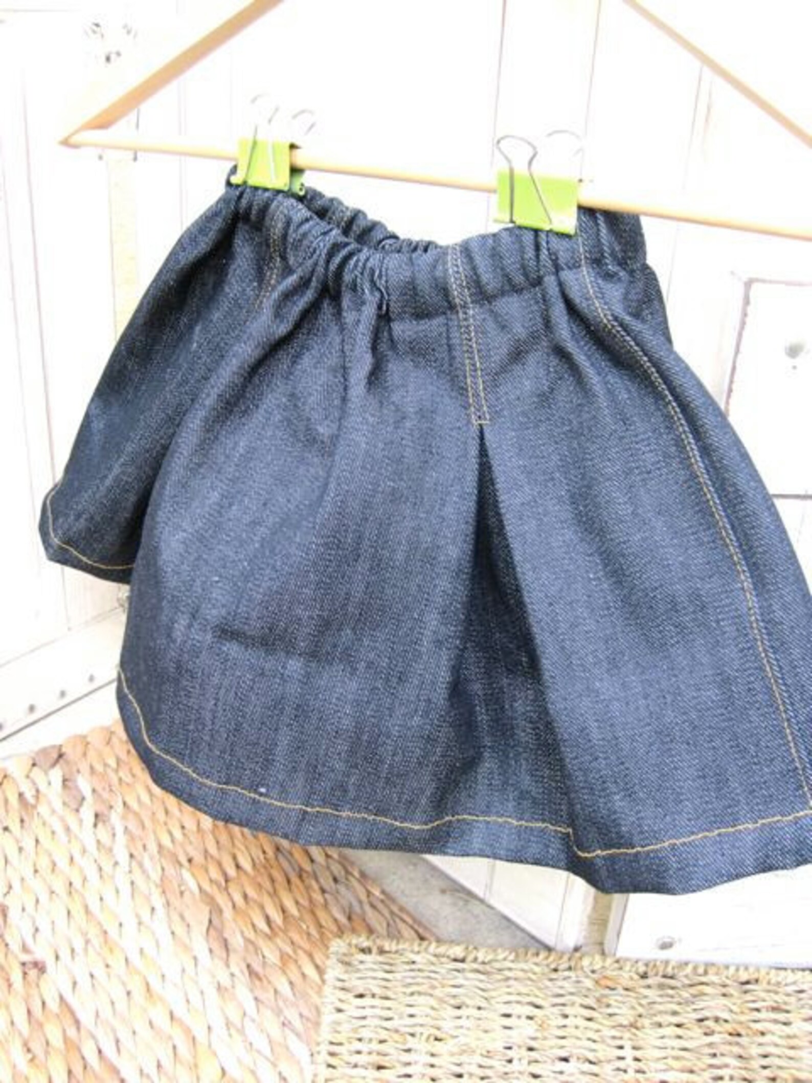 Pleated Girl Skirt PDF INSTANT DOWNLOAD Sewing Pattern | Etsy