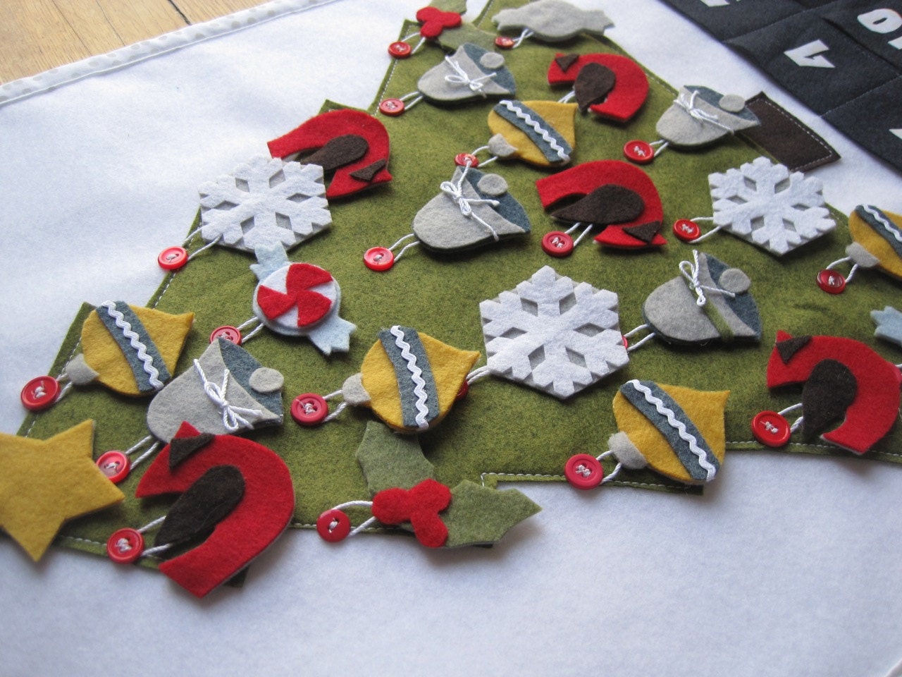 Christmas Advent Calendar PDF INSTANT DOWNLOAD Sewing - Etsy