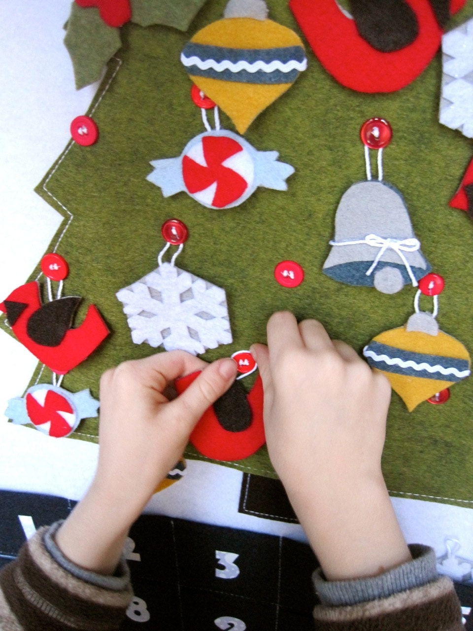Christmas Advent Calendar PDF INSTANT DOWNLOAD Sewing - Etsy