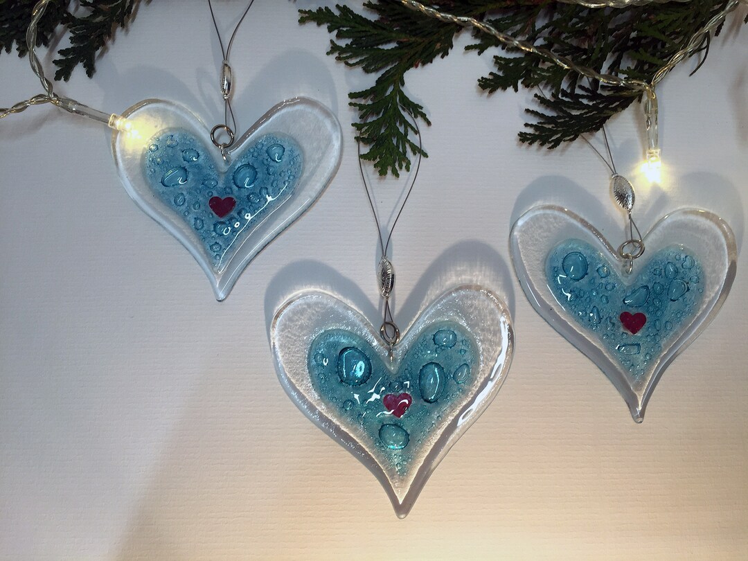 Glass Heart (small) - Etsy