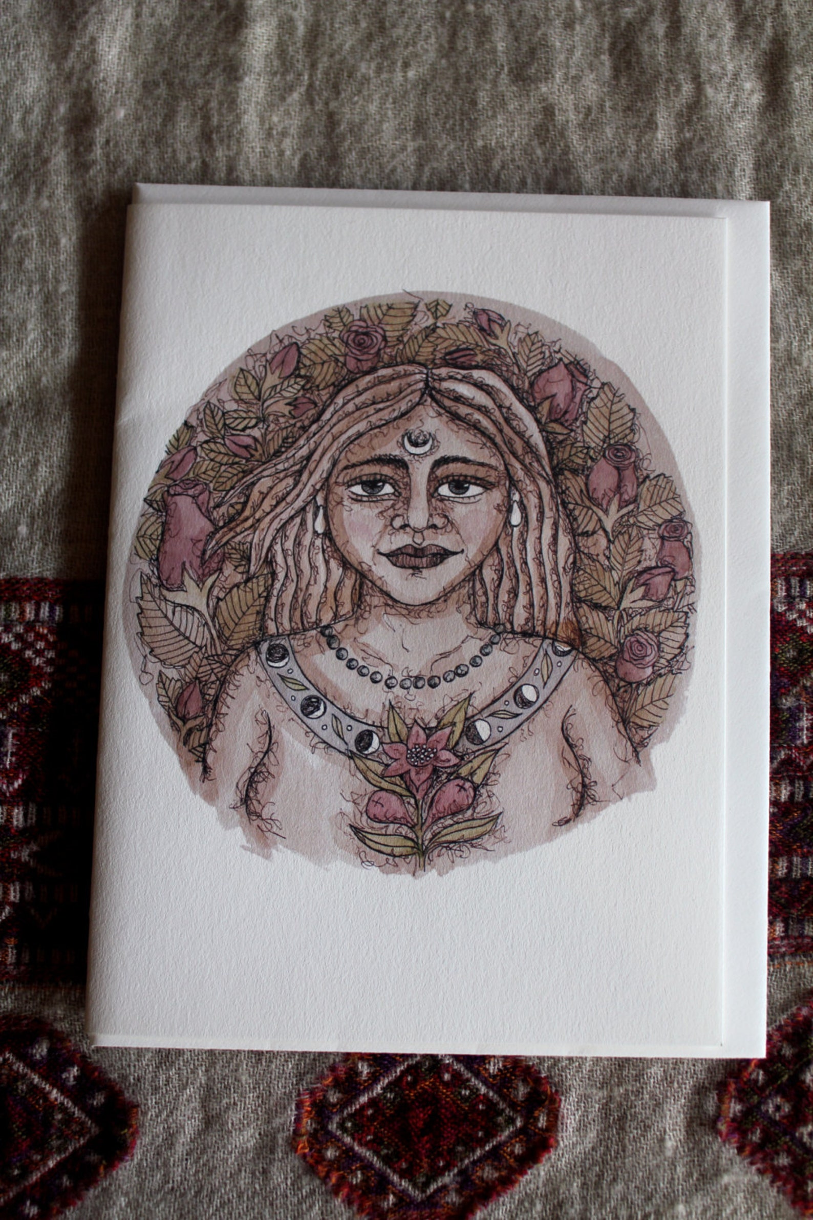 Four Phases of Woman- Set of 4 Cards - Etsy