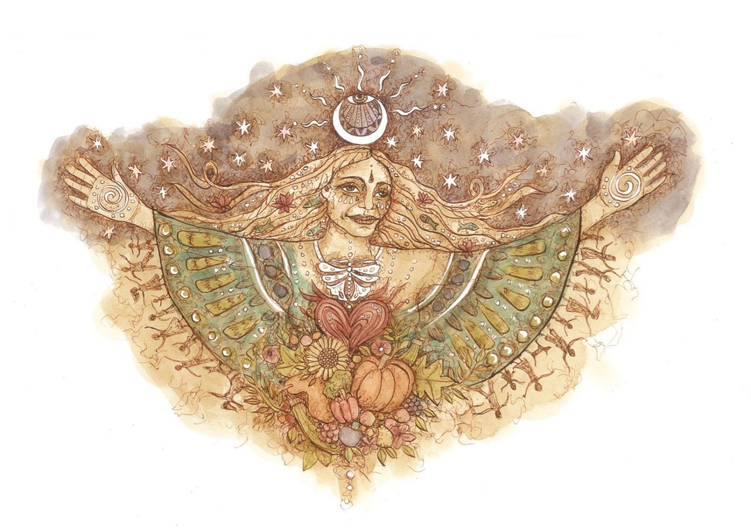 CARD - Earth Angel - Etsy