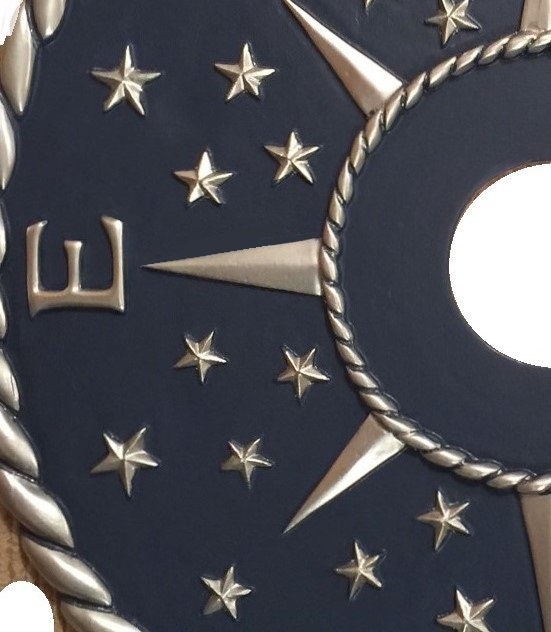 Compass Rose Ceiling Medallion Nautical Decor Baby Boy Room | Etsy