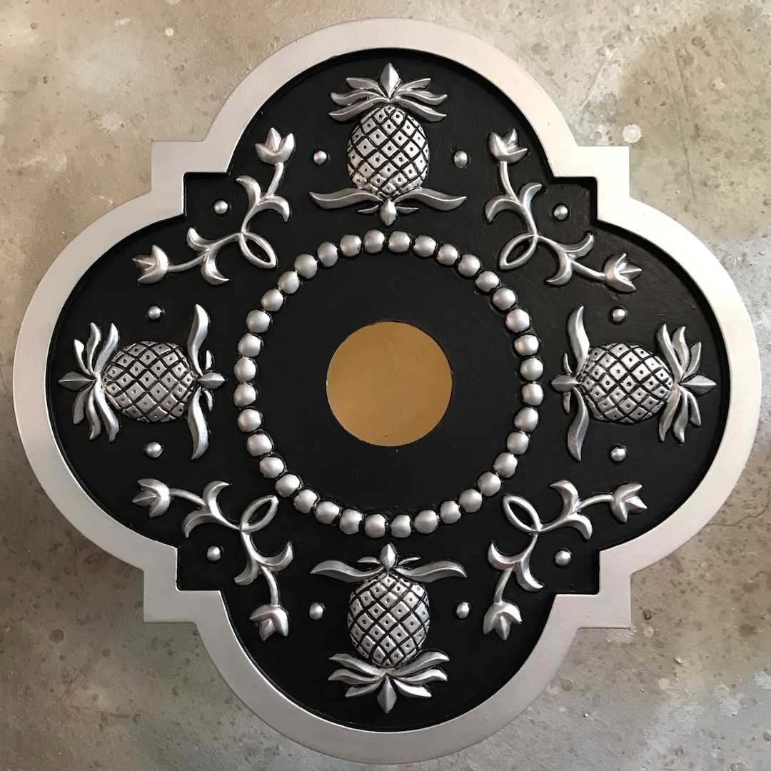 Ceiling Medallions, Pineapple Ceiling Medallion, Pineapples, Pineapple ...