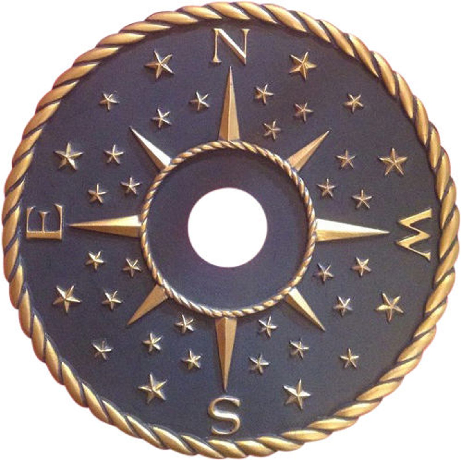 Compass Rose Ceiling Medallion Ceiling Medallion Nautical | Etsy