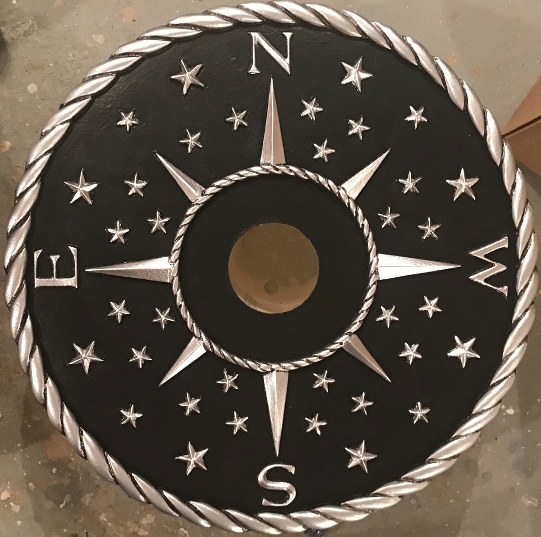 Ceiling Medallions, Compass Rose Ceiling Medallion, Nautical Home Decor ...