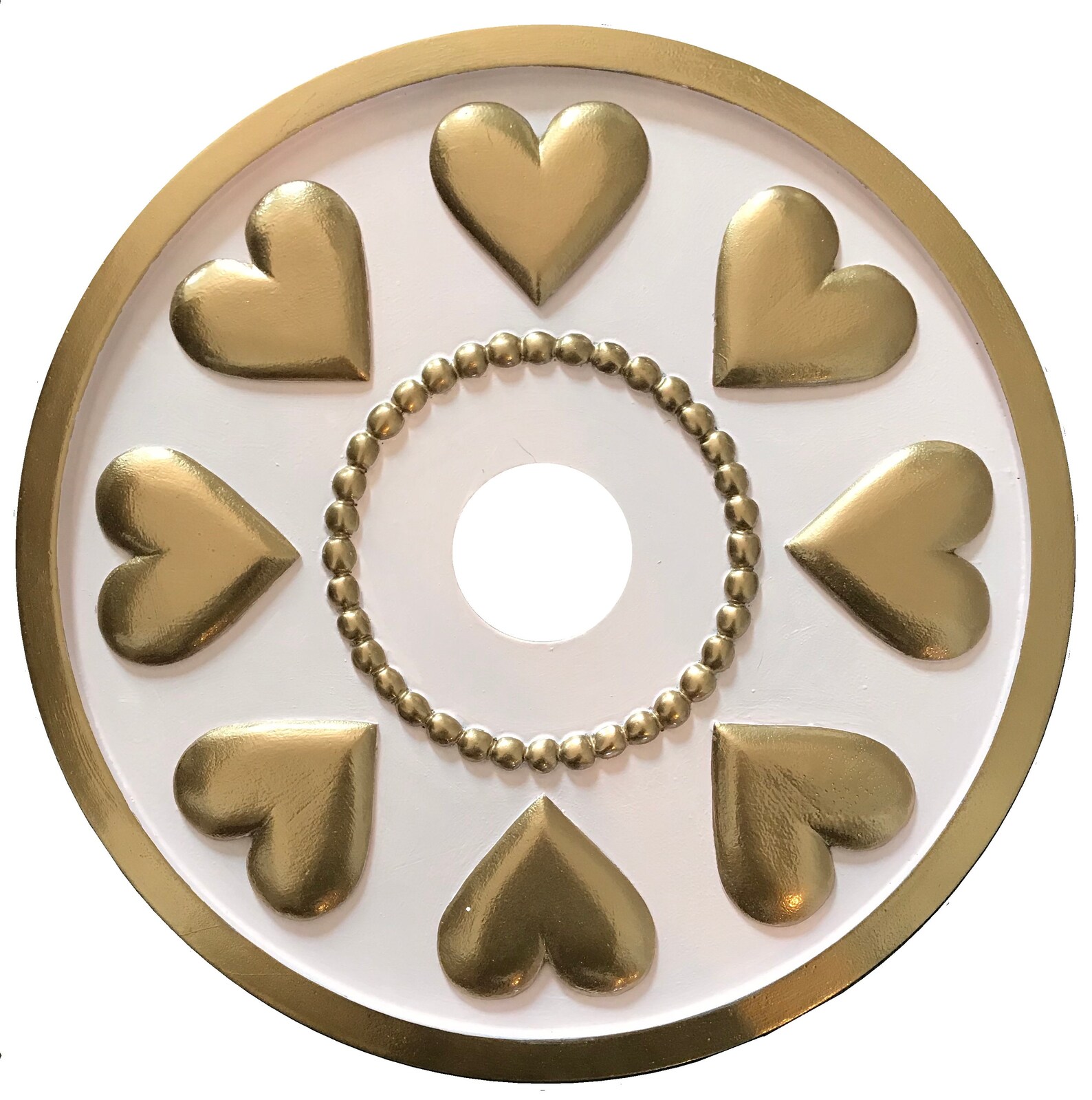 Ceiling Medallions Valentine Heart Decor Valentines Day | Etsy