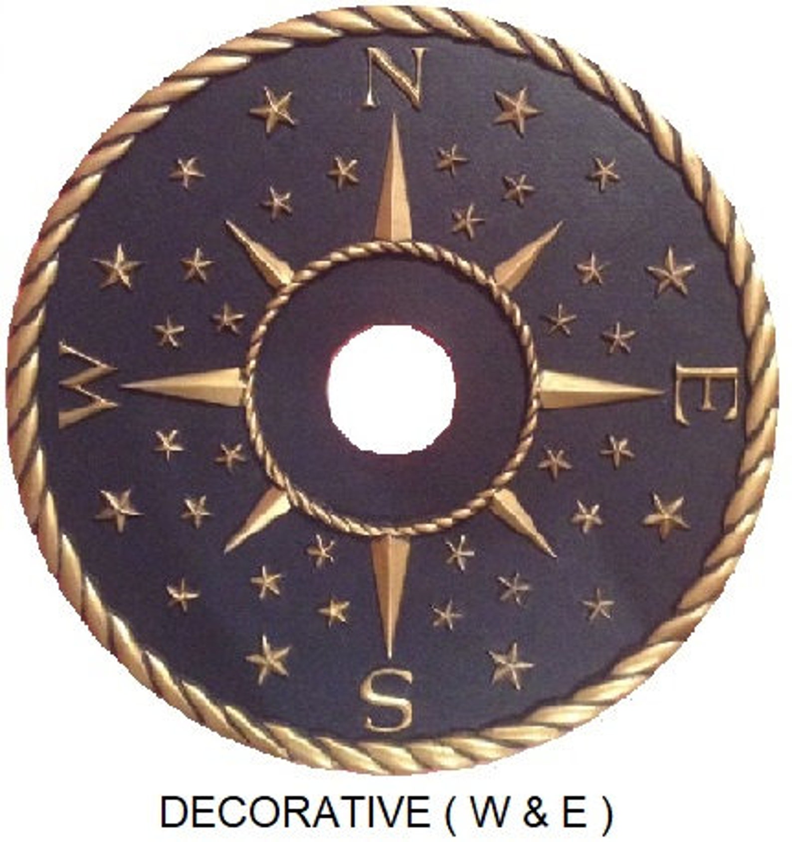 Ceiling Medallions Compass Rose Ceiling Medallion Nautical - Etsy