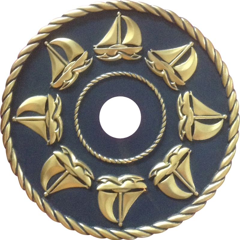 Nautical Ceiling Medallion - Etsy