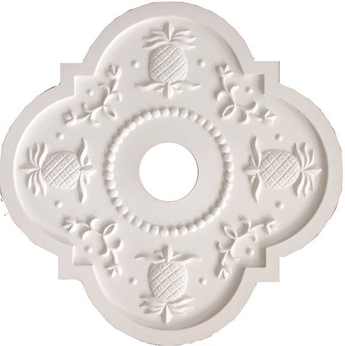 Pineapple Ceiling Medallion Ceiling Medallions Pineapple | Etsy