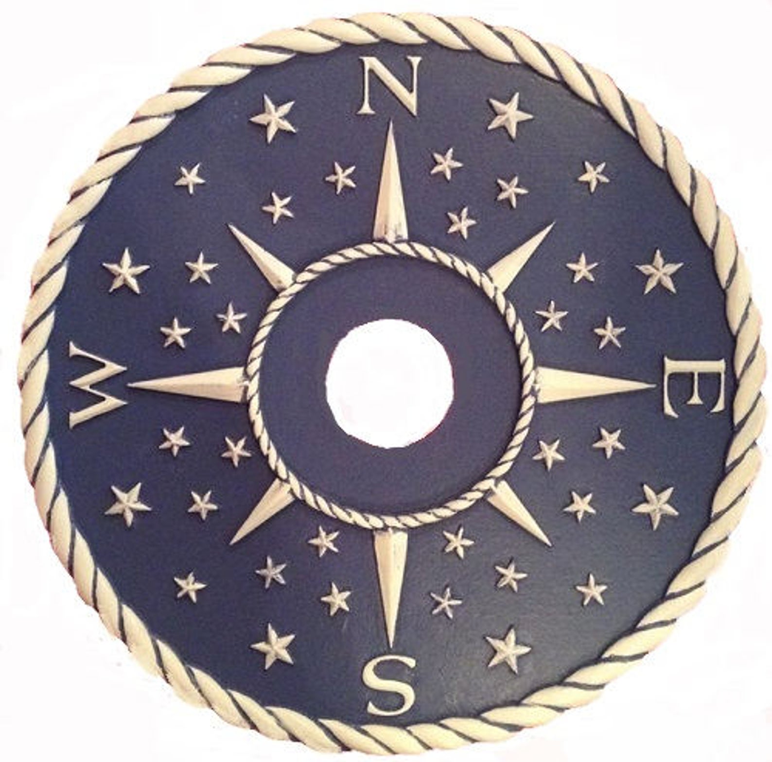 Compass Rose Ceiling Medallion Ceiling Medallion Nautical - Etsy