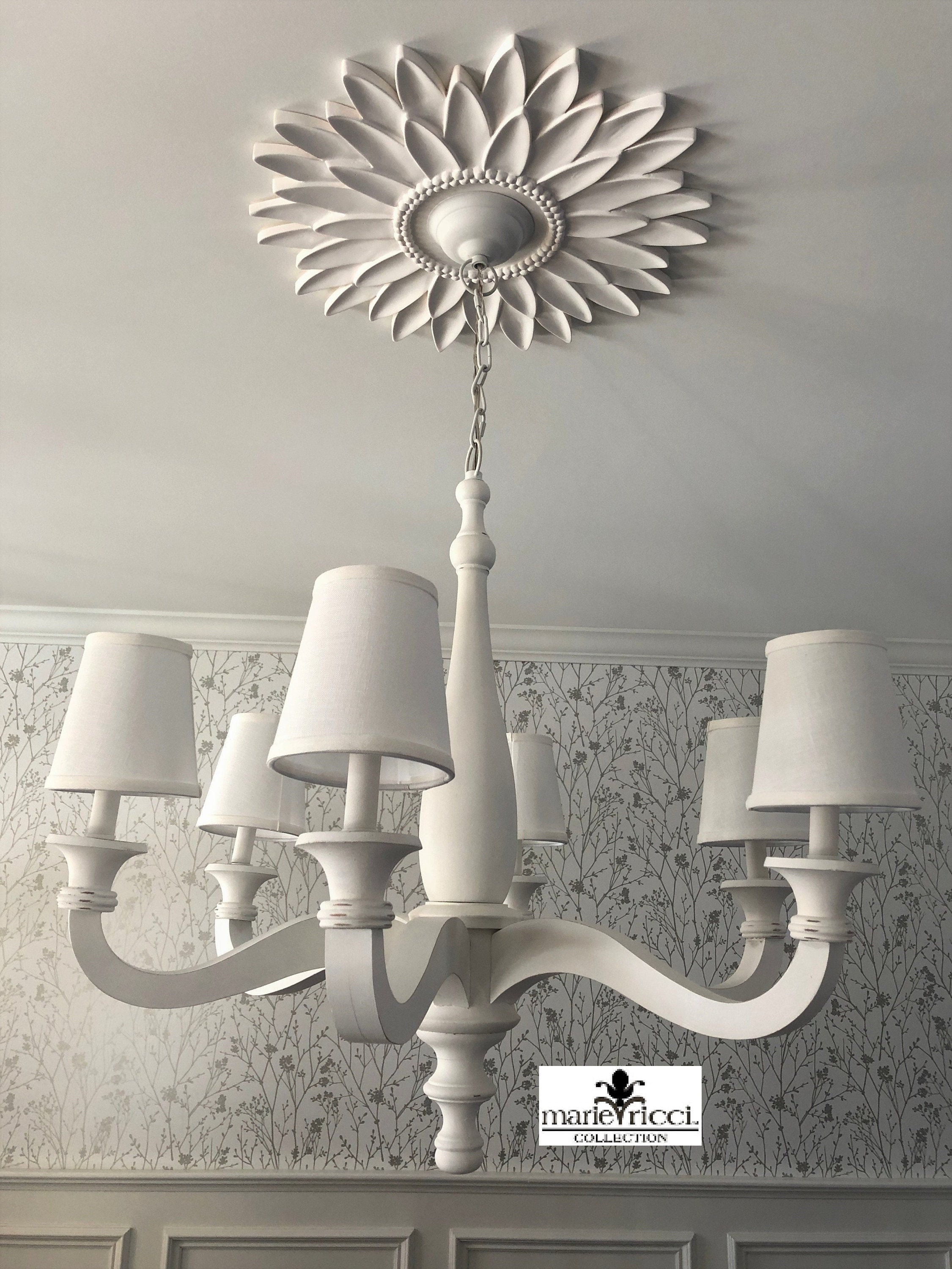 Monogram Ceiling Medallions Design
