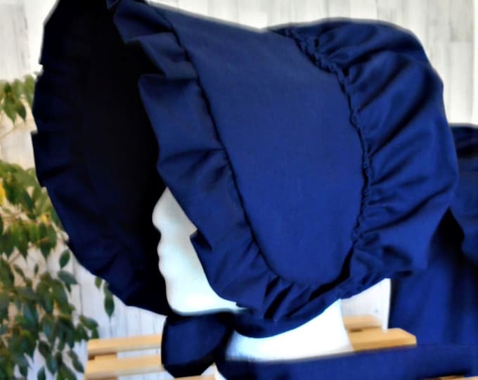 Ladies Bonnet Dark Navy - Etsy
