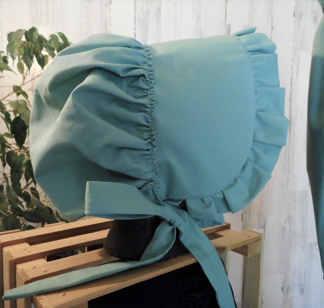 Ladies Bonnet Sage Green - Etsy