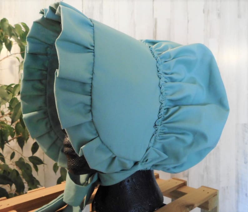 Ladies Bonnet Sage Green - Etsy