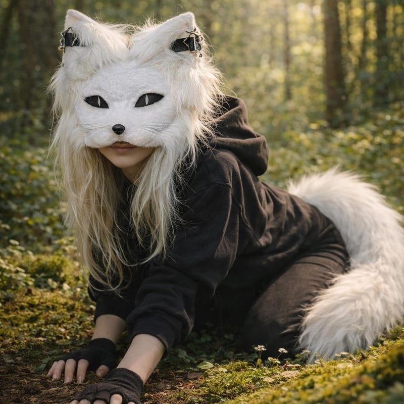 Therian Mask Cat - Etsy UK