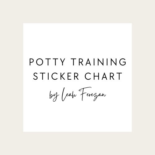 Potty Training Sticker Charts - Etsy