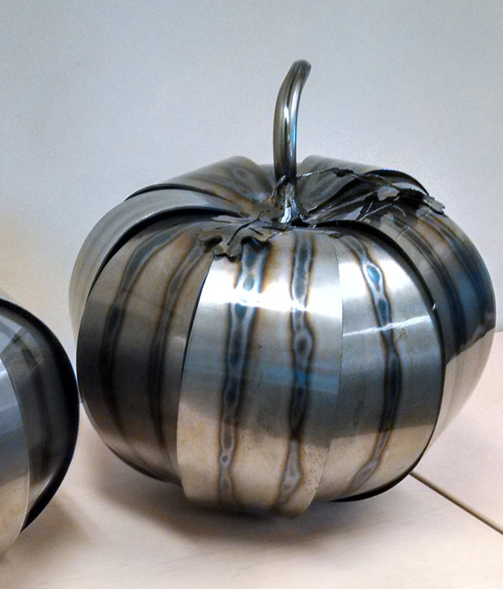 Metal Art Pumpkin, Large Size by Brown-donkey Designs - Etsy