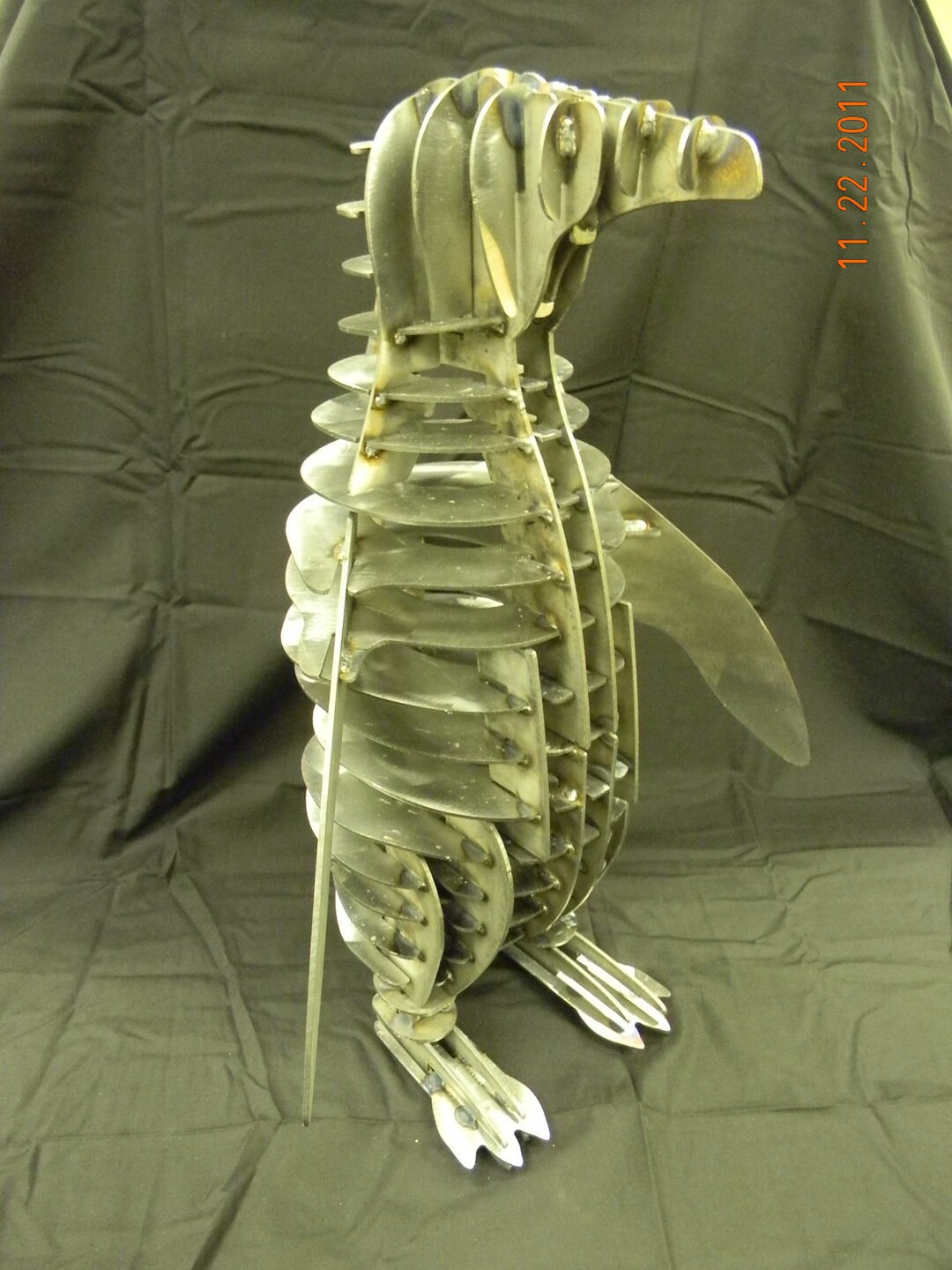 Metal Art, "penguin" Steel Penguin, Metal Penguin, Metal Sculpture - Etsy