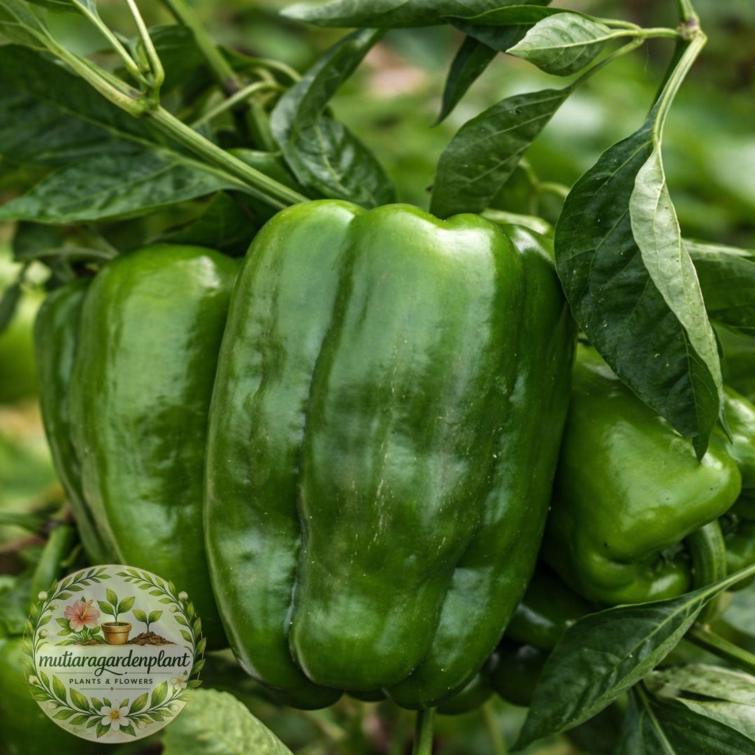 Big Bertha Pepper Seeds, Heirloom Sweet Bell, Large Stuffing, High ...