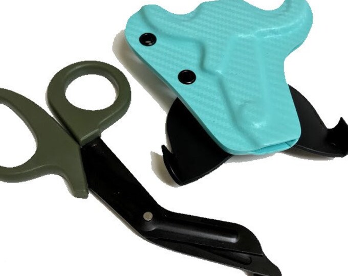Trauma Shear Holster Teal CF Kydex - Etsy