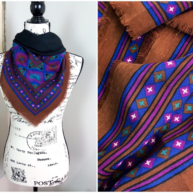 Aztec Scarf - Etsy