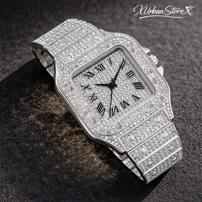 Gold square watch - Etsy.de
