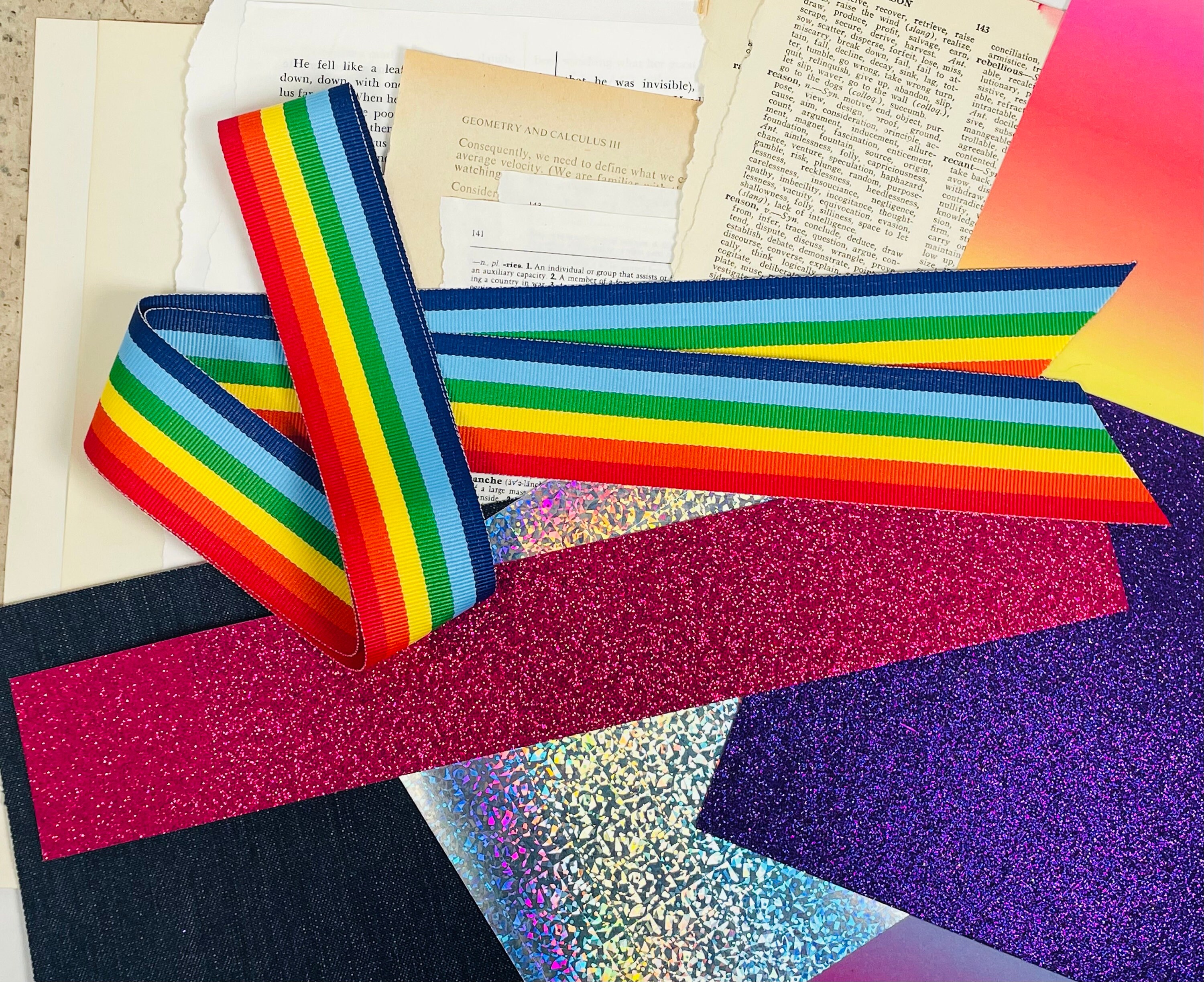 Pride-themed Paper Craft, Junk Journal, Collage Kit 100 Pieces LGBTQ - Etsy