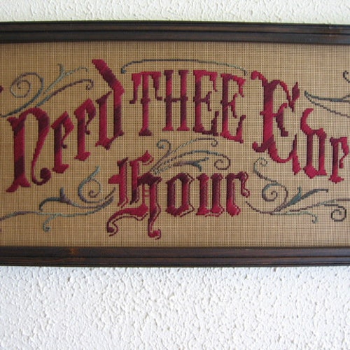 Victorian Motto Sampler Home Sweet Home Punched Paper KIT TO - Etsy