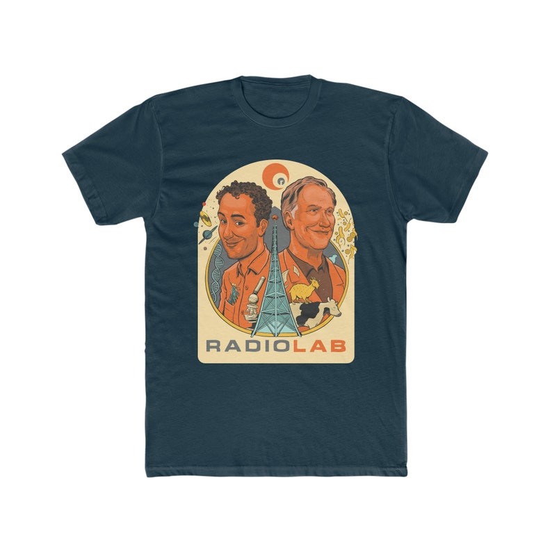 Radiolab Men's Cotton Crew Tee - Etsy