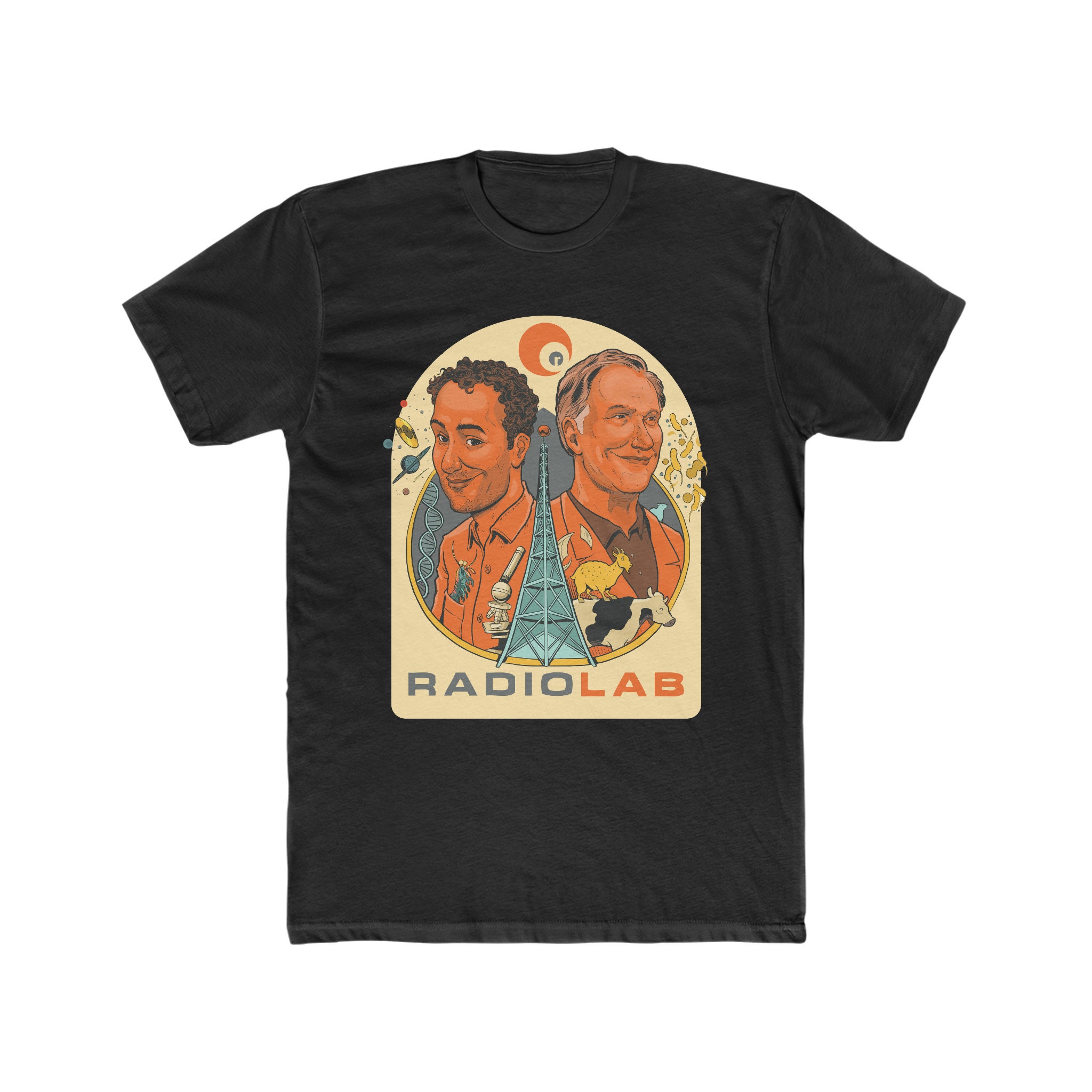 Radiolab Men's Cotton Crew Tee - Etsy