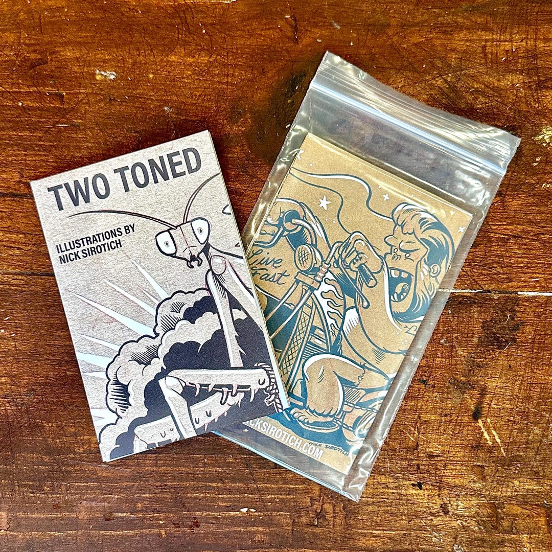 Two Tone Zine - Etsy