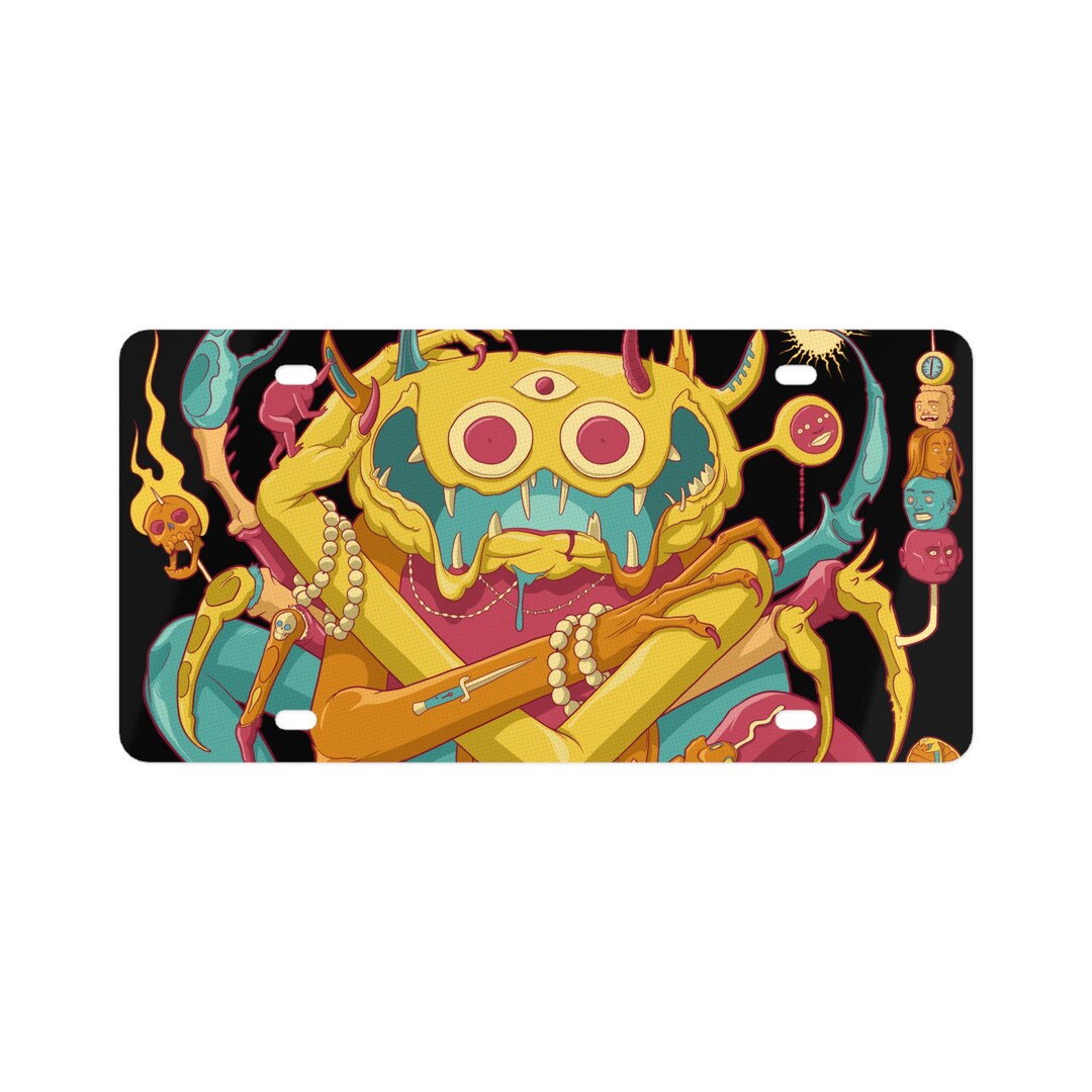 Ghost Manlicense Plate - Etsy