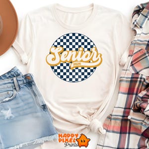 Senior Class von 2026 Karierte Png, Karierte Senior Png 2026, Vintage ...