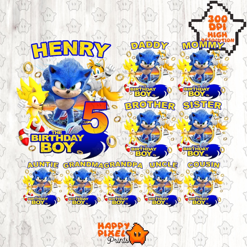 Sonic Hedgehog Outfit - Etsy