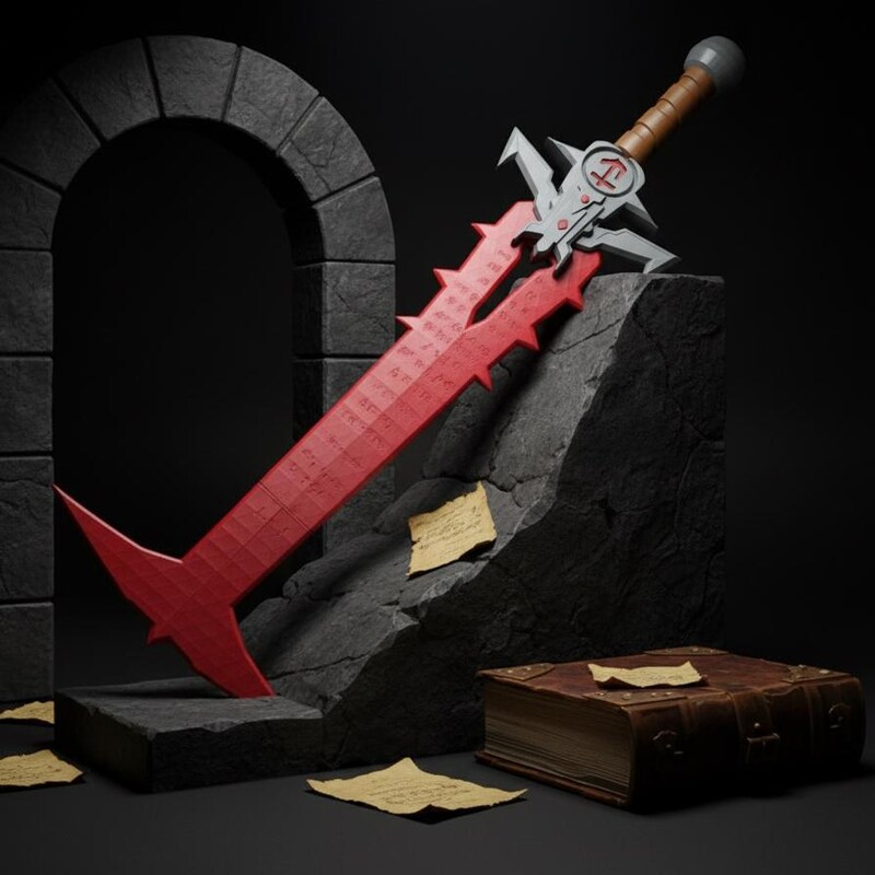 Doom Slayer Sword - Etsy