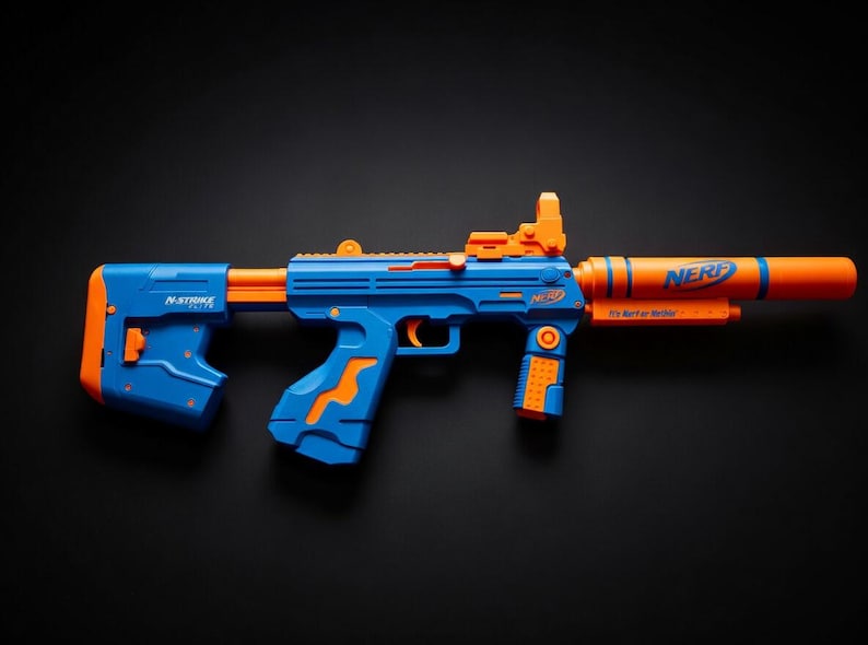 Halo M7 UNSC Submachine Gun Prop Replica — Spartan SMG Sci-fi Cosplay ...