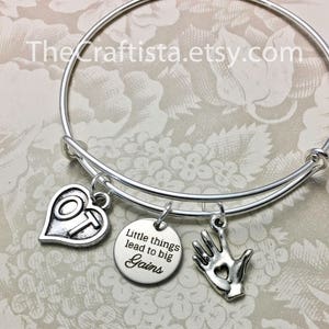 OT2 Bracelet, Occupational Therapy Bangle, OT Charm, Occupational ...