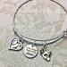 OT2 Bracelet, Occupational Therapy Bangle, OT Charm, Occupational ...