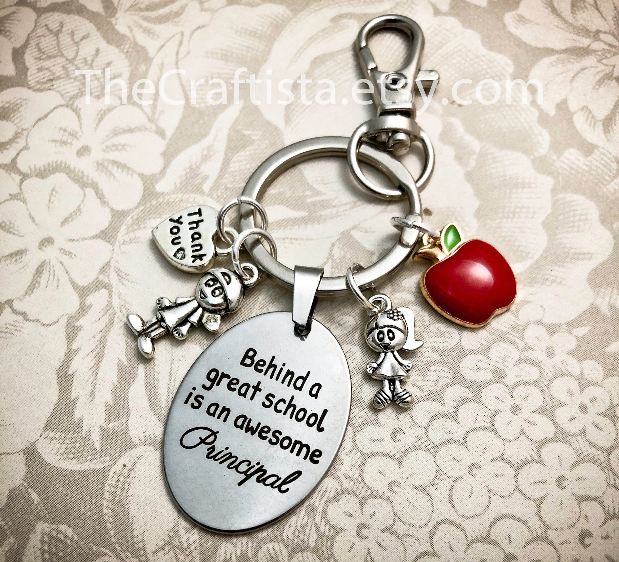 PRKS Principal Keychain Principal Gift Principal Quotes | Etsy