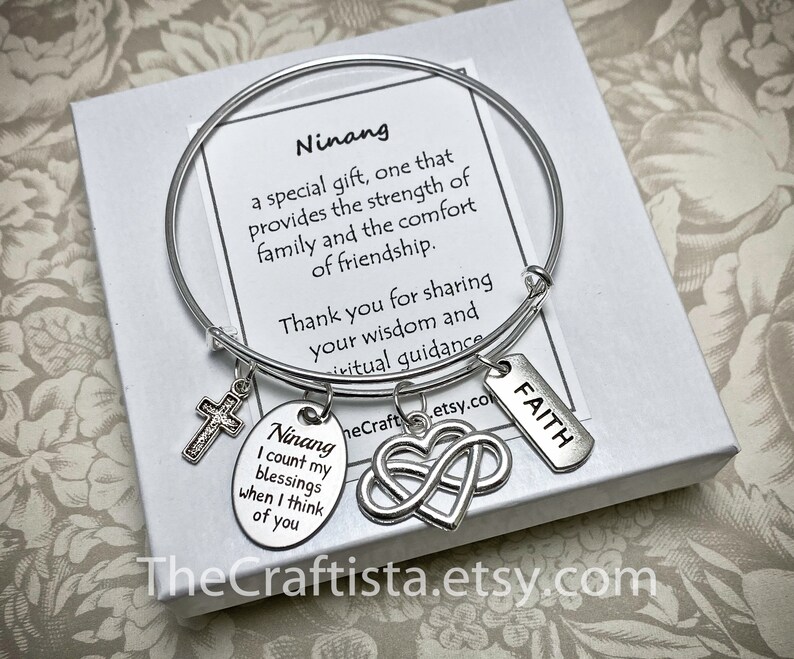 NIB, Boxed Ninang Bangle, Ninang Bracelet, Ninang Charm, Ninang Gifts ...