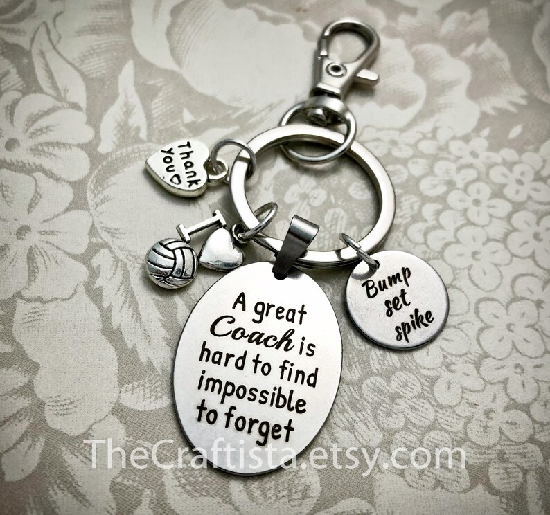 VLB-KS Coach Keychain Volleyball Coach Coach Gifts A Great | Etsy