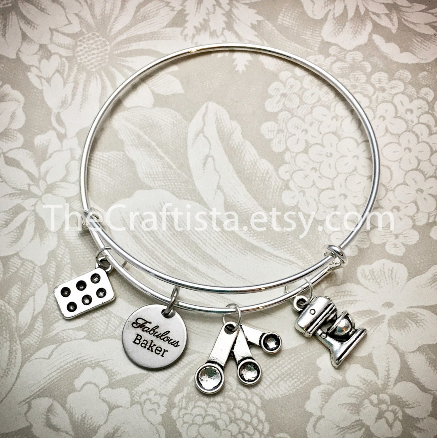 FBB, Baker Bangle, Baker Bracelet, Fabulous Baker Bangle, Baker Charm ...