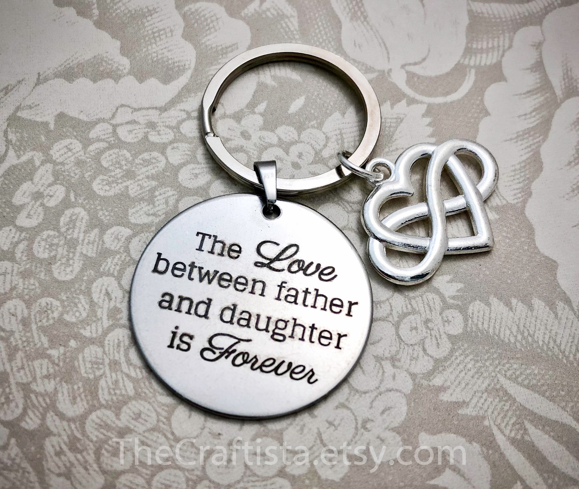 DAD8 Dad Keychain Father's Day Gift Gift for Dad The | Etsy