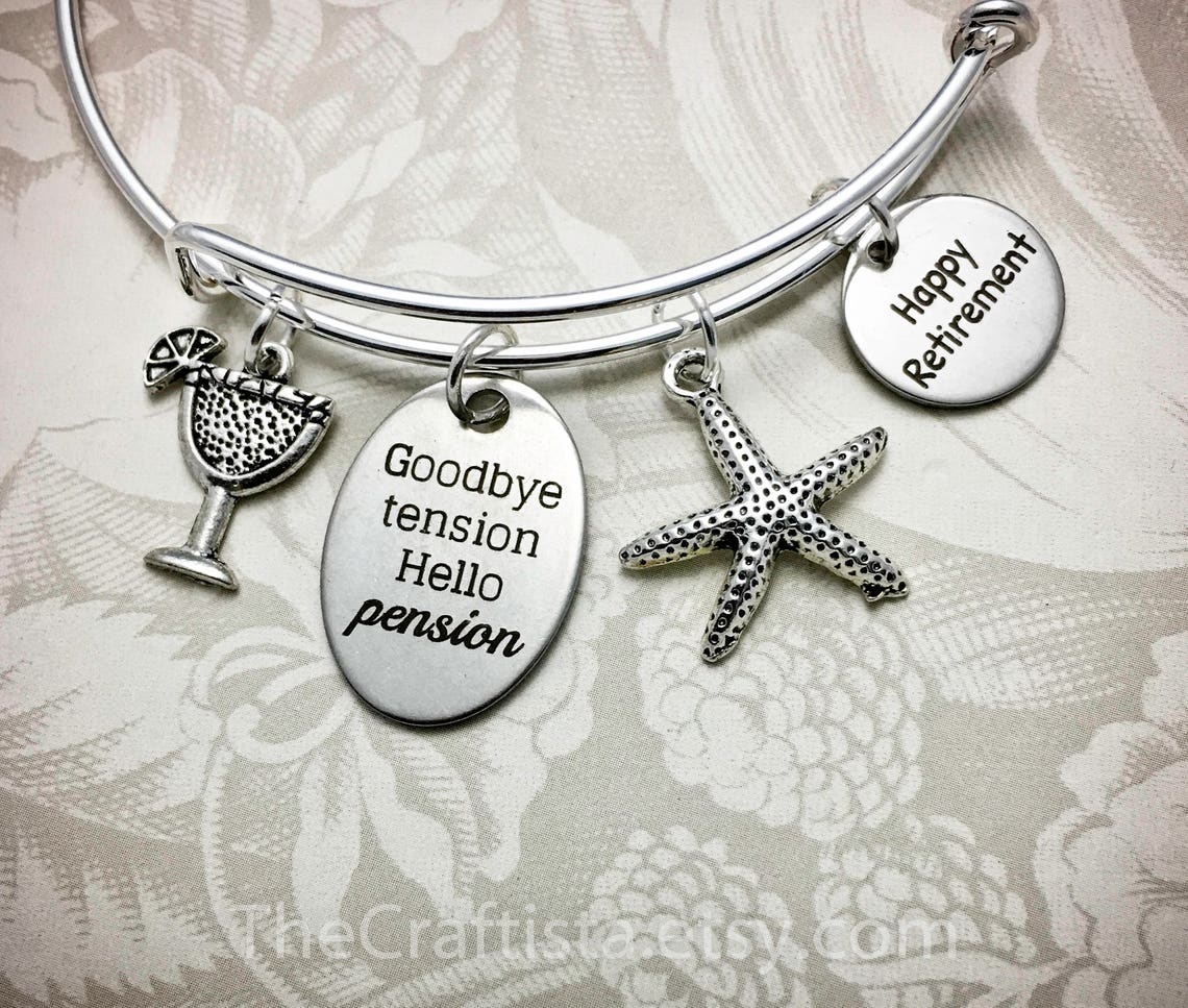 RET Retirement Bracelet Retirement Gift Retirement Jewelry - Etsy