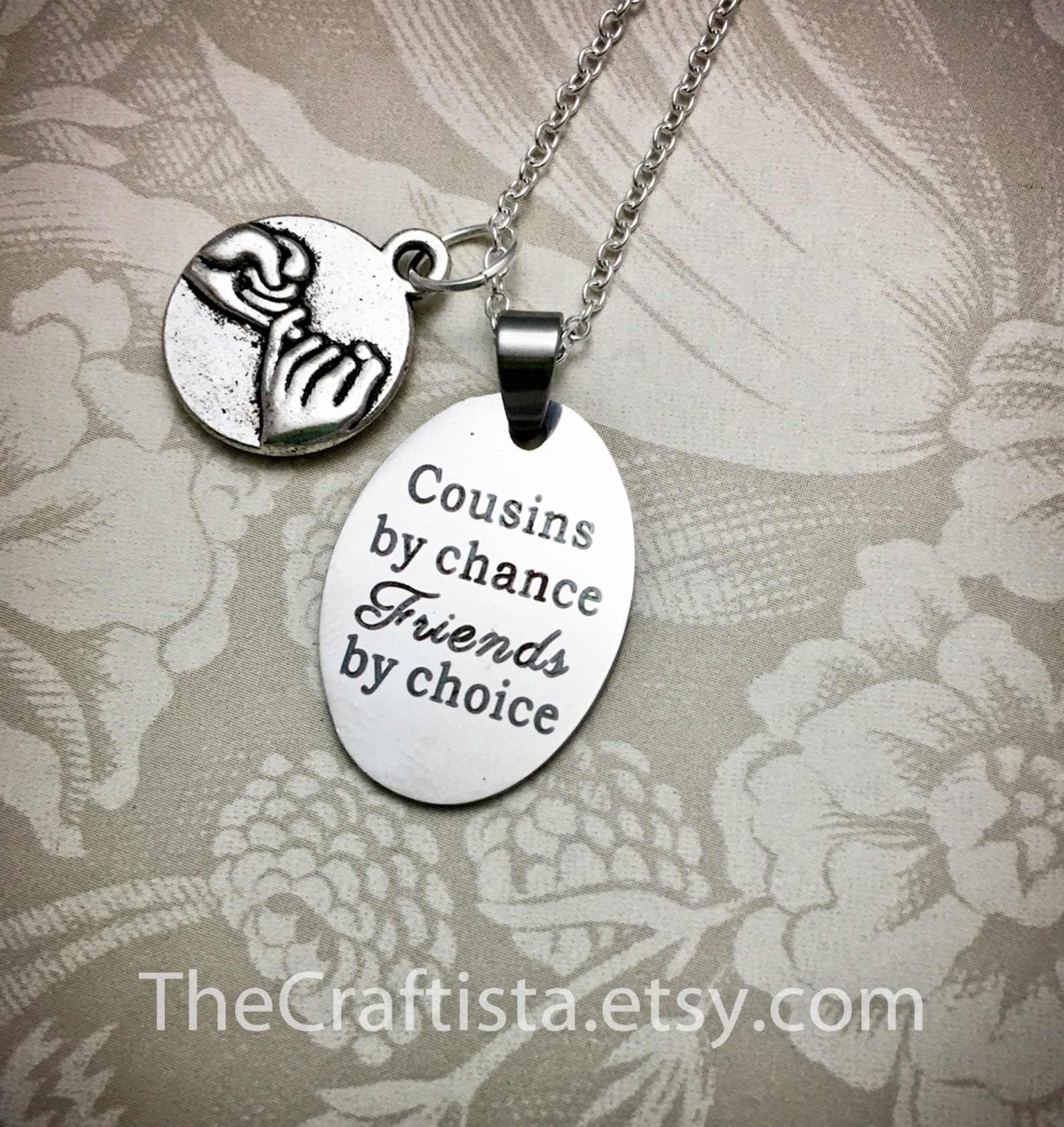 Cousin Necklace C11 Cousin Gift Cousin Necklaces Cousin - Etsy
