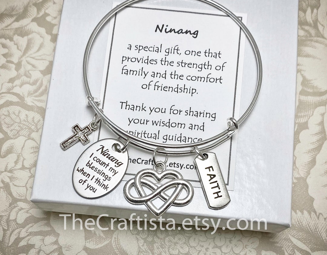 NIB, Boxed Ninang Bangle, Ninang Bracelet, Ninang Charm, Ninang Gifts ...