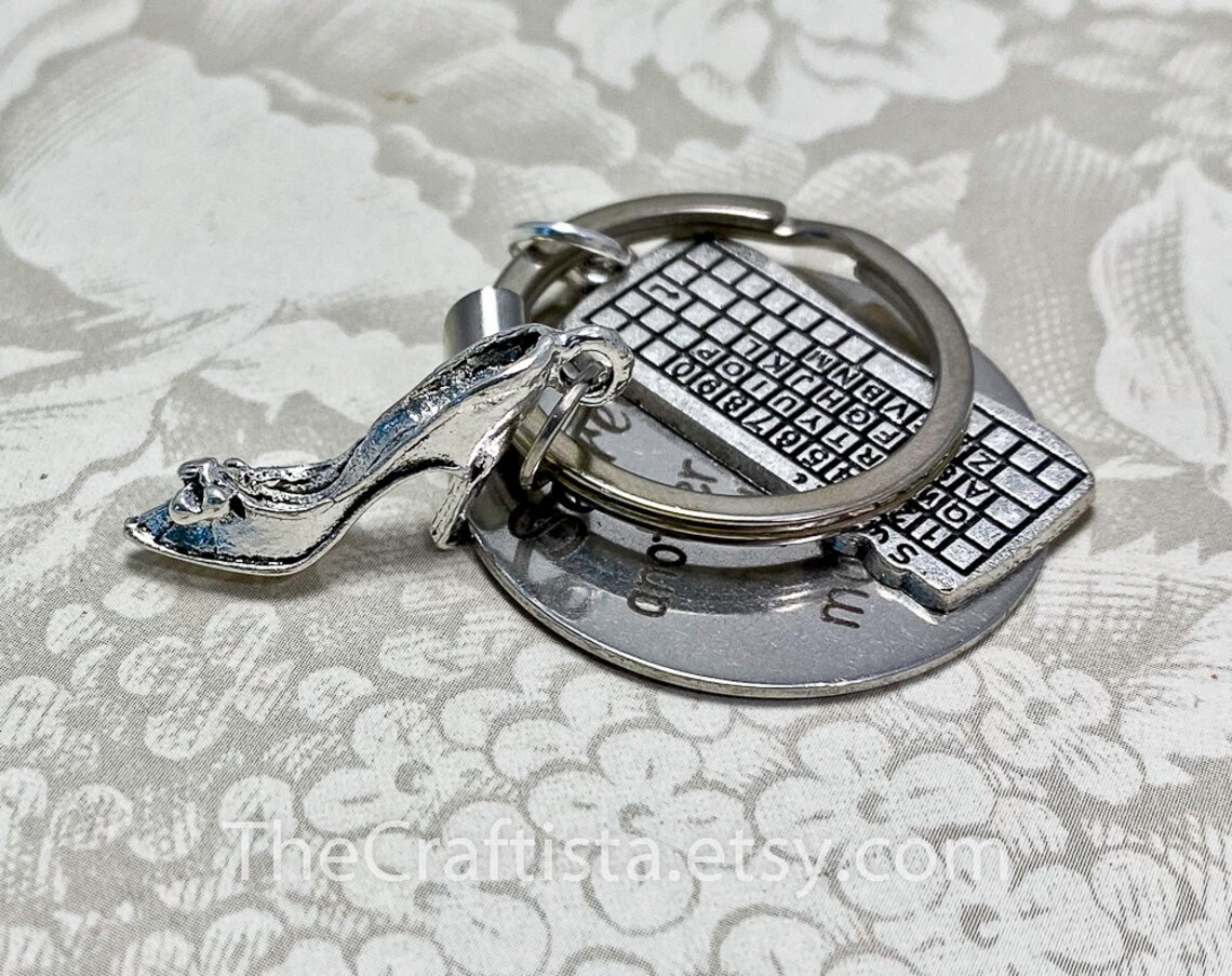 SRK Secretary Keychain Awesome Secretary Keyboard Charm | Etsy