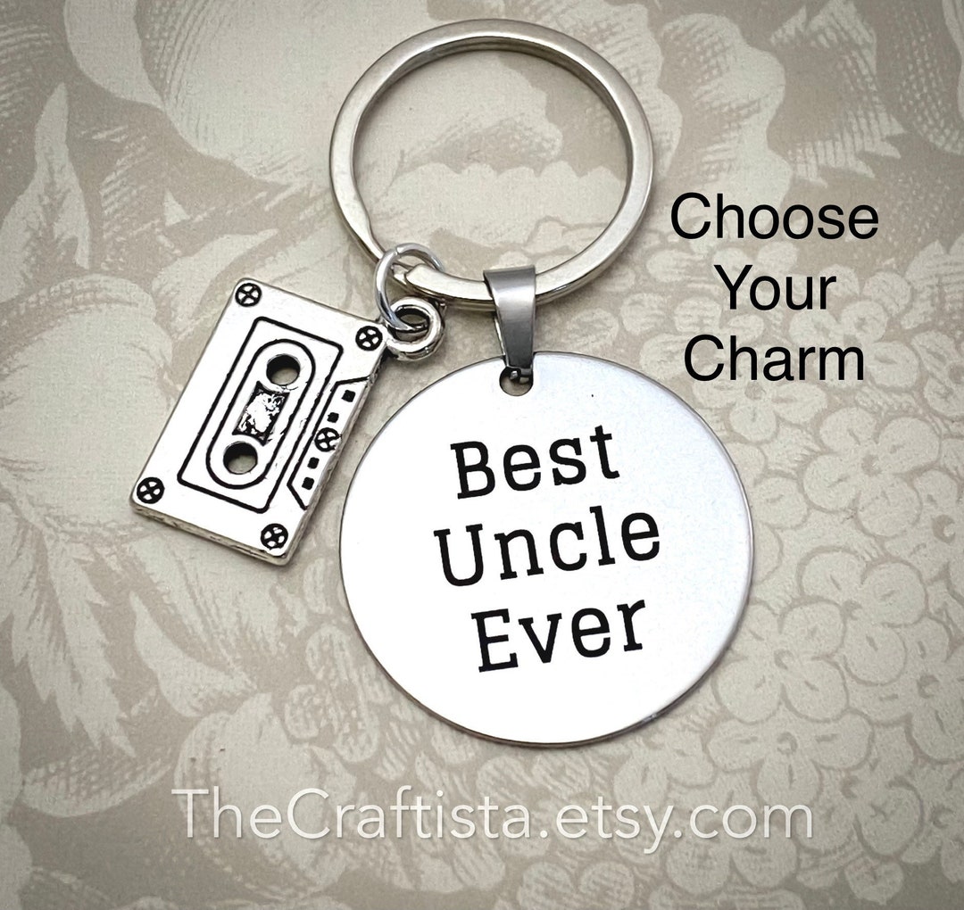 Uncle Keychain, U1, Gifts for Uncle, Father's Day Gift, Best Uncle Ever ...